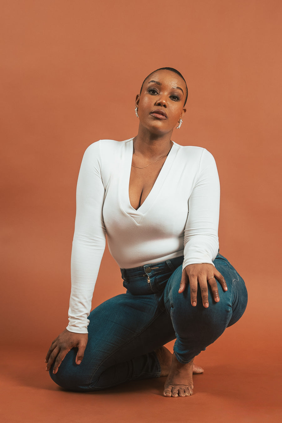 Long Sleeve V Neck Bodysuits – This Is Essential