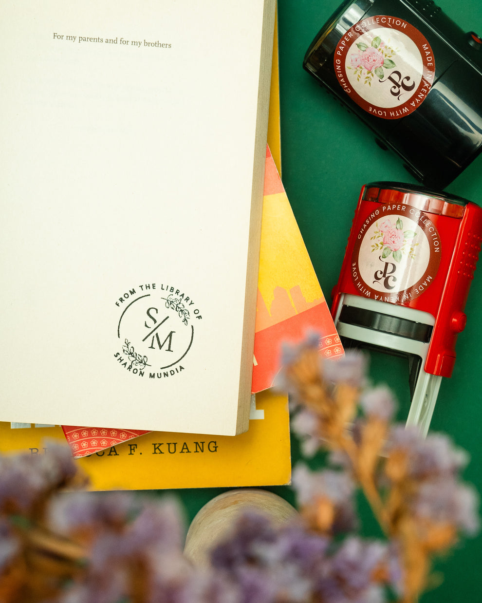 Personalised Self-Inking Book Stamp – This Is Essential
