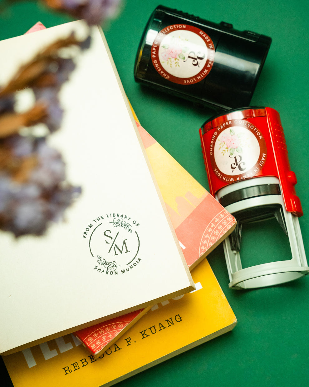 Personalised Self-Inking Book Stamp – This Is Essential